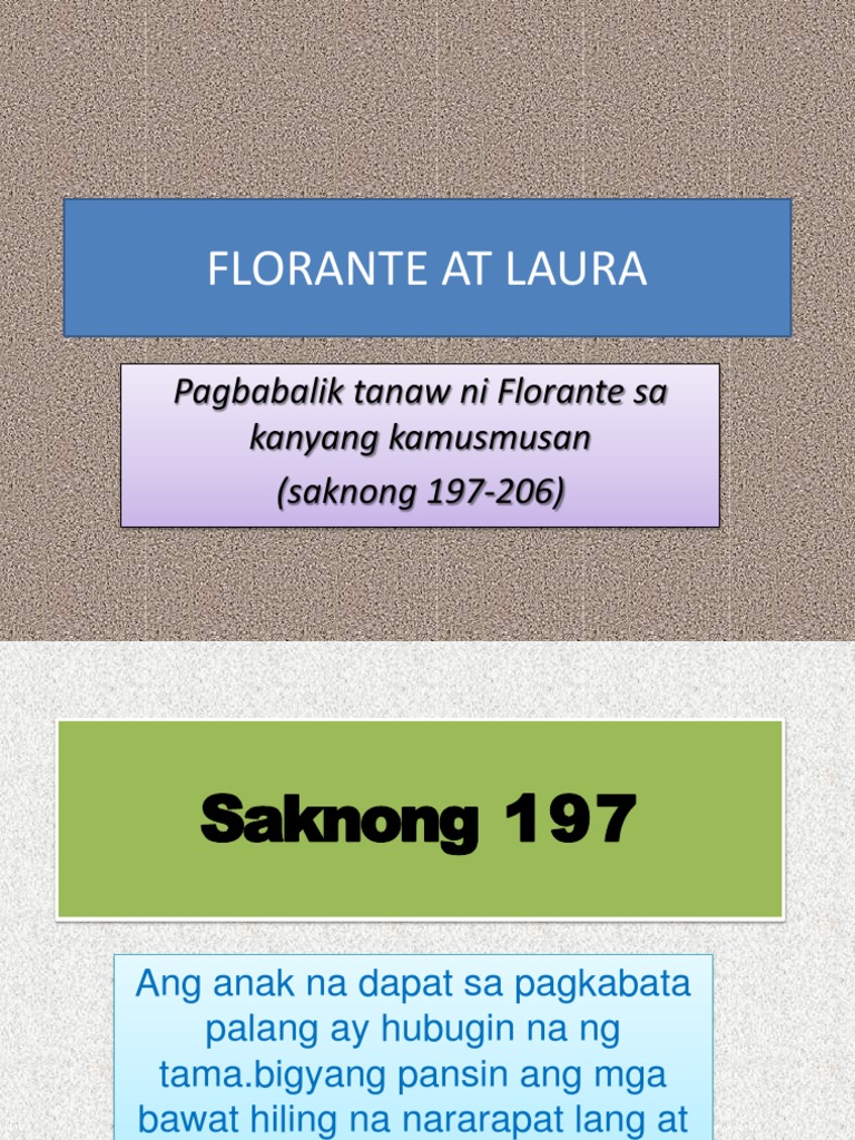 Florante at Laura | PDF