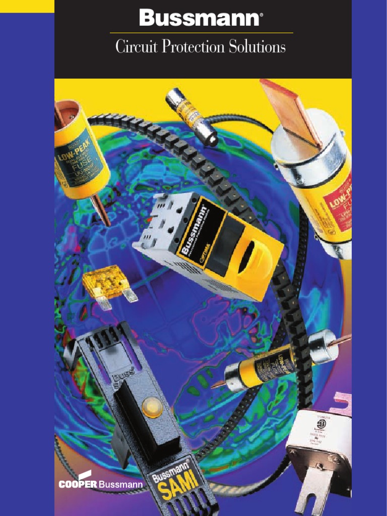 Bussmann PDF | PDF | Fuse (Electrical) | Electrical Equipment