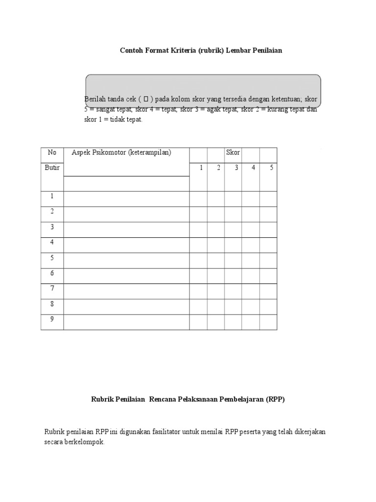 Contoh Format K-WPS Office | PDF