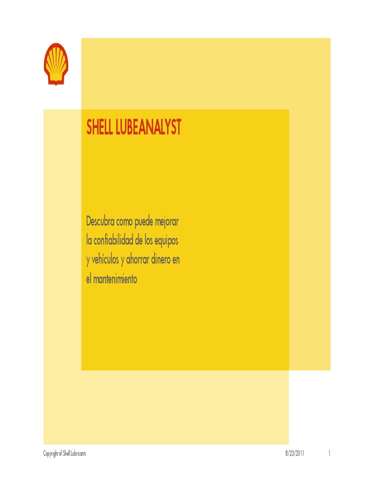 Shell LubeAnalyst | PDF | Interfaz de línea de comando | Contraseña