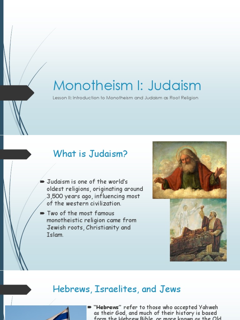 Introduction to Judaism Basics | PDF | Passover | Jews