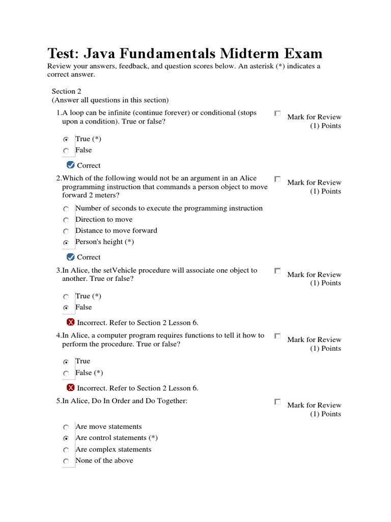 Java Fundamentals Midterm Exam Oracle - Do | Download Free PDF | Method ... Java Fundamentals Midterm Exam Oracle - Do | Download Free PDF | Method ...