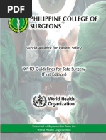 AORN Surgical Wound Classification Decision Tree | PDF
