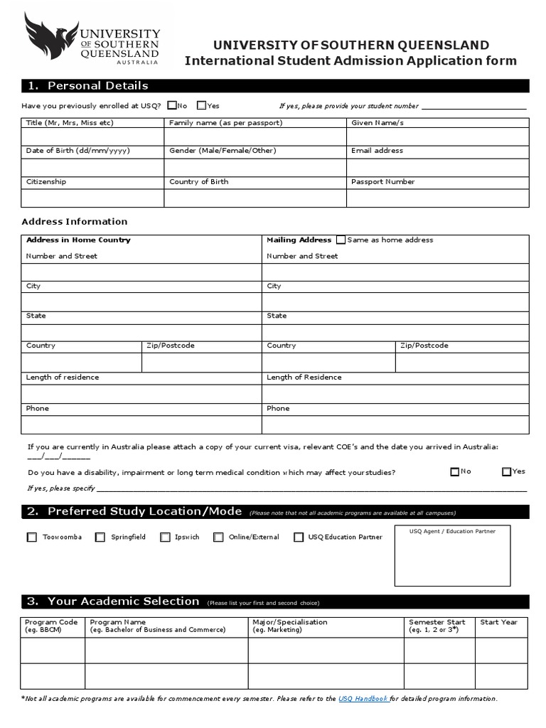 2018 International Application Form v2 | PDF | International English ...