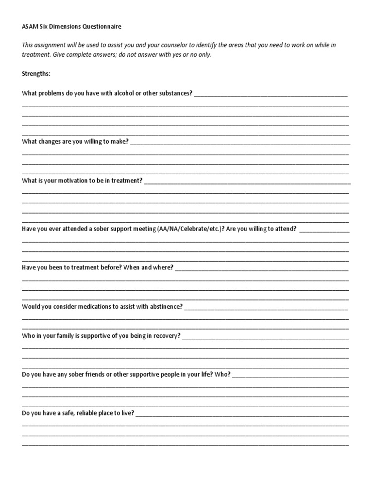 Clearview Intake Form 2019 | PDF | Mental Health | Anger