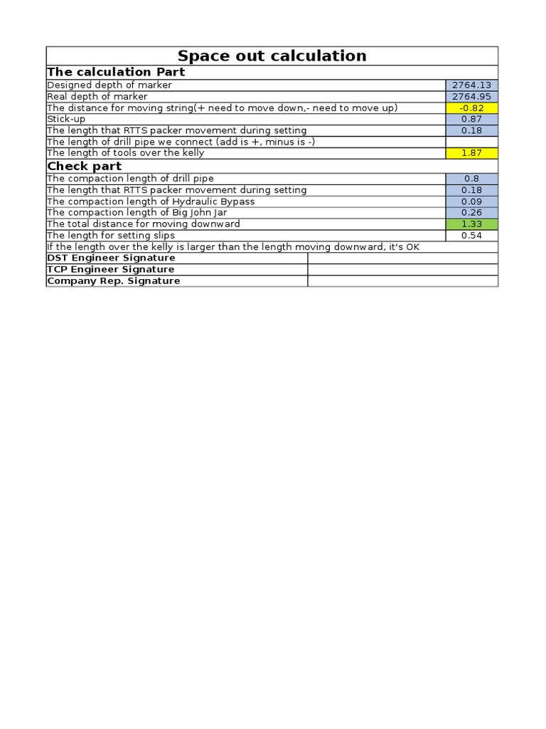 Space Out Calculation1 | PDF | Geotechnical Engineering | Civil Engineering