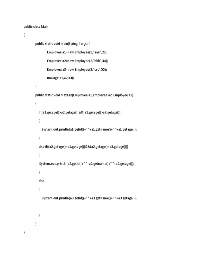 Tcs Java Programs Pdf Object Oriented Programming Operating System Technology