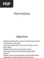 Chapter 1 (Part 1) - Plant Anatomy & Physiology PDF | PDF | Tissue ...