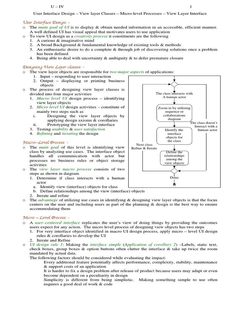 User Interface Design | PDF | User Interface Design | User Interface