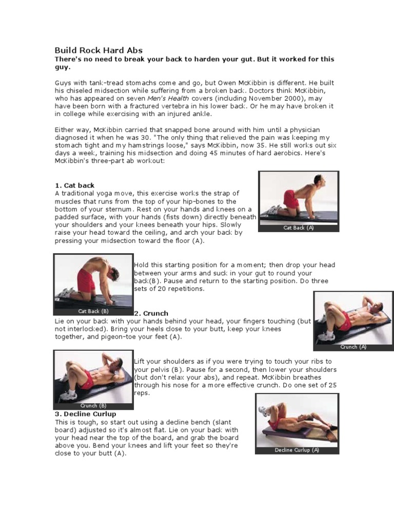 Workout Book | PDF | Arm | Abdomen