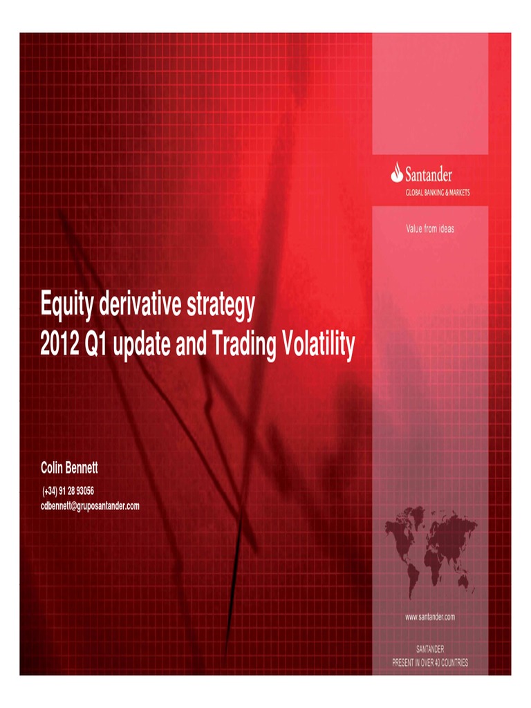 Volatility Trading Insights by Colin Bennett | PDF | Greeks (Finance ...