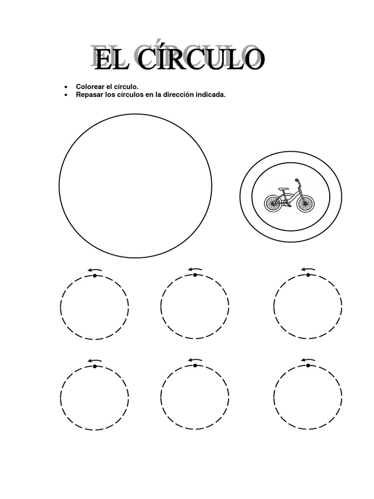 Colorear El Círculo | PDF