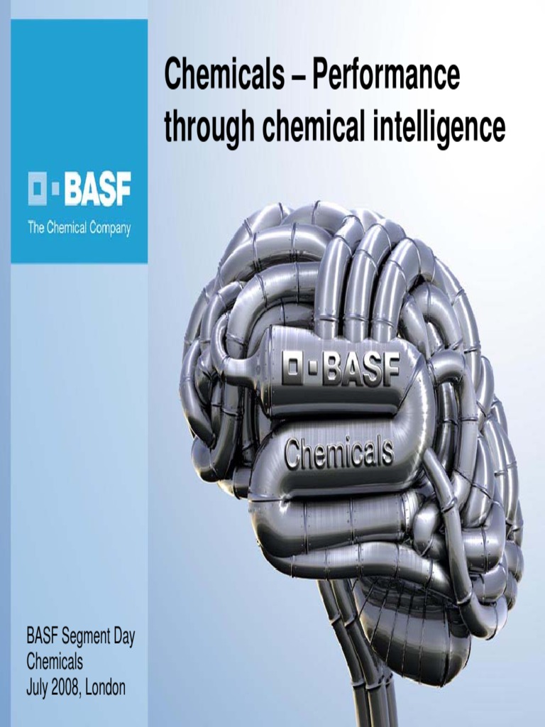 Chemicals - Performance Through Chemical Intelligence: BASF Segment Day ...
