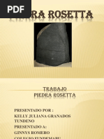 Clave del Egipcio Antiguo: Piedra Rosetta | PDF | Escritura | Antiguo ...