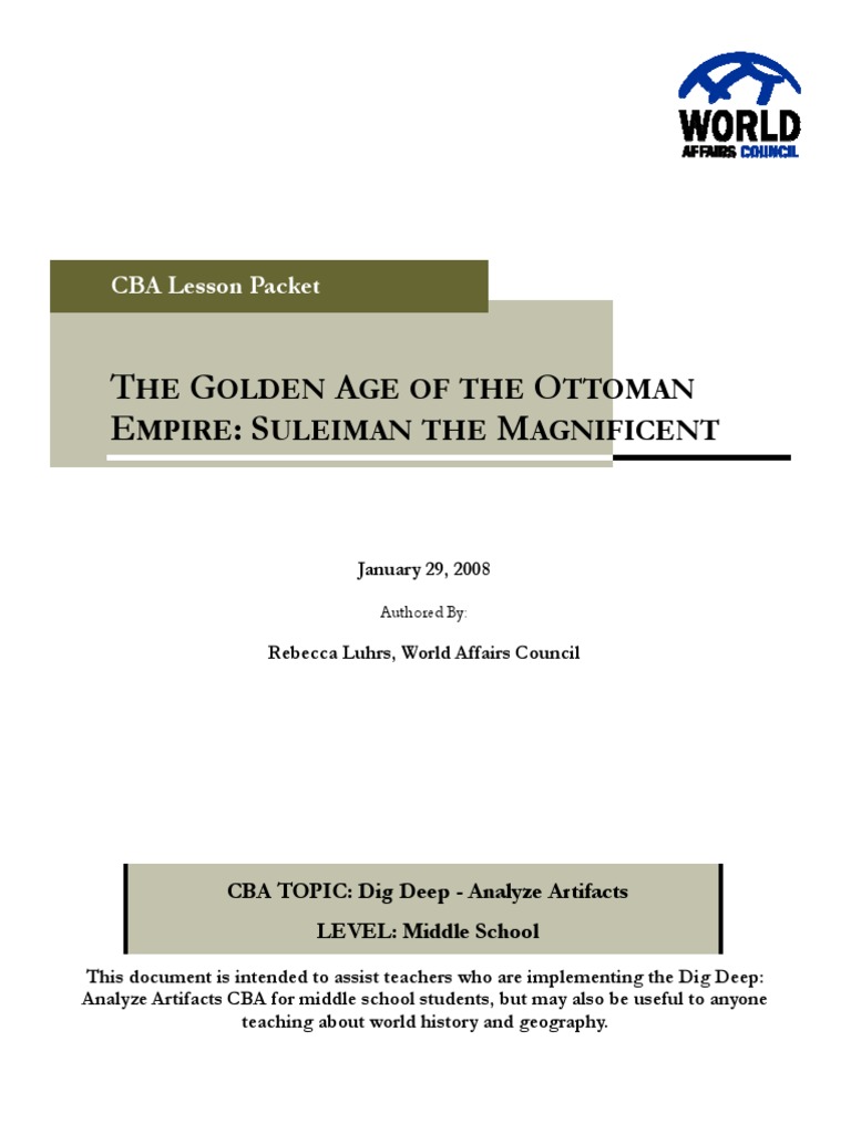 Ottoman Empire Lessons | Download Free PDF | Ottoman Empire ...