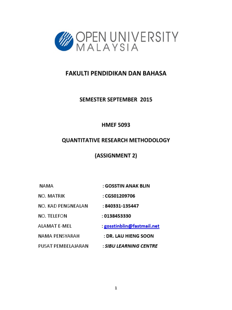 Assignment 2 - QRM | PDF