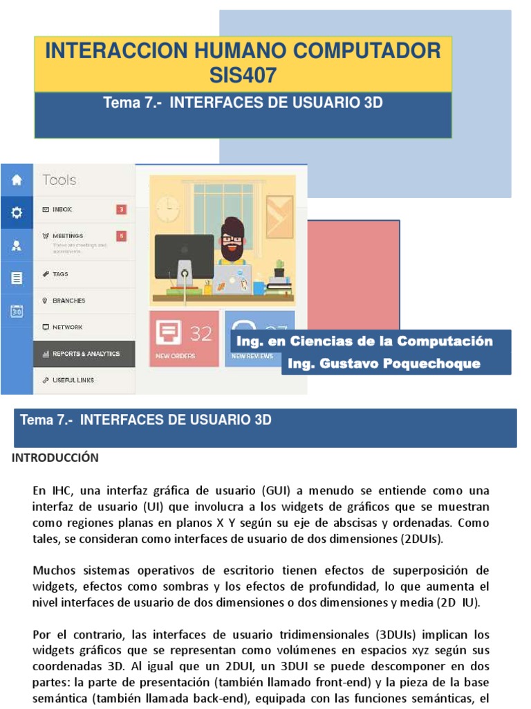 07 - tema7-INTERFACES DE USUARIO 3D PDF | PDF | Realidad virtual ...