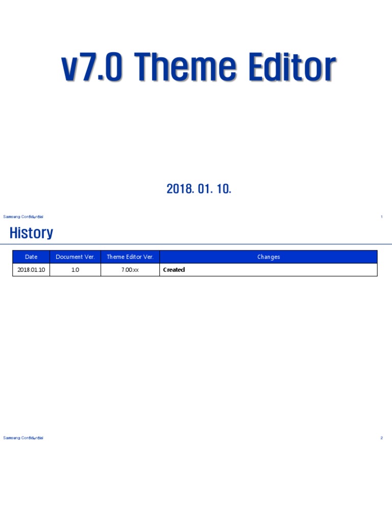 Samsung Theme Editor Guide | PDF | Icon (Computing) | You Tube