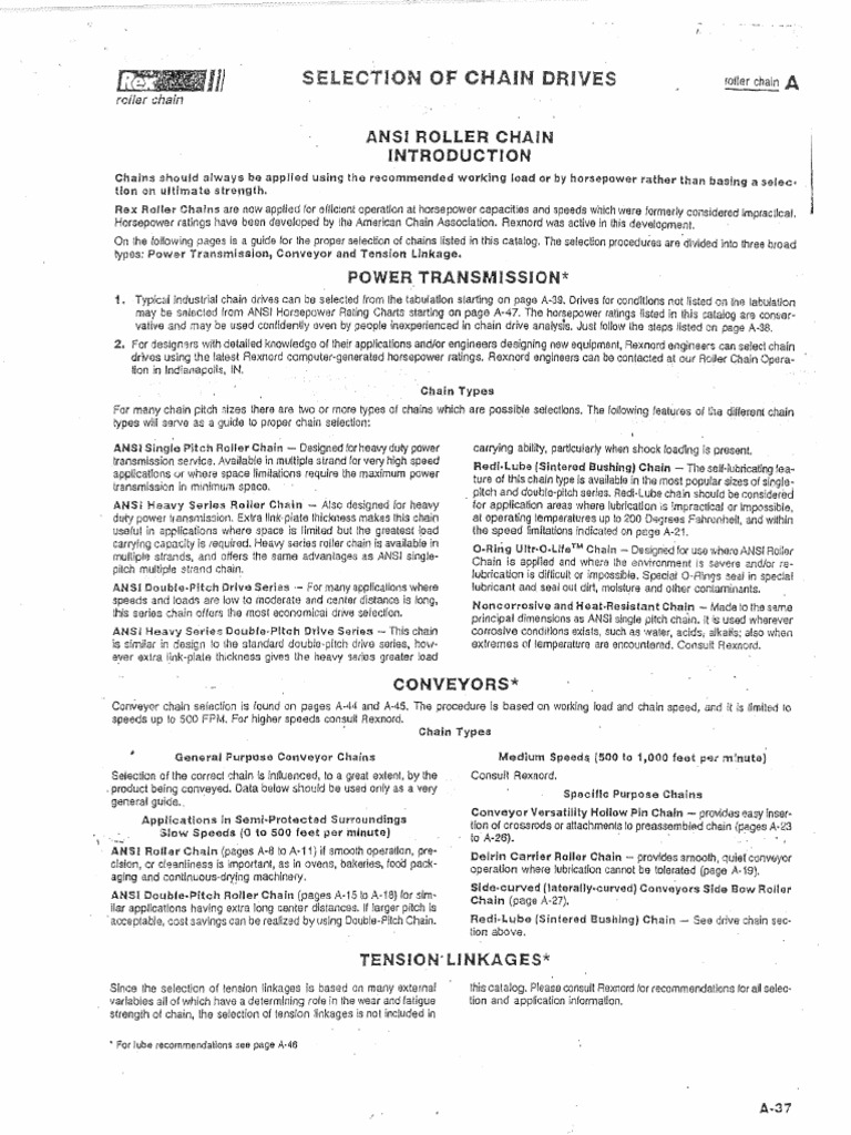 Catalogo Cadenas PDF | PDF | Machines | Mechanical Engineering