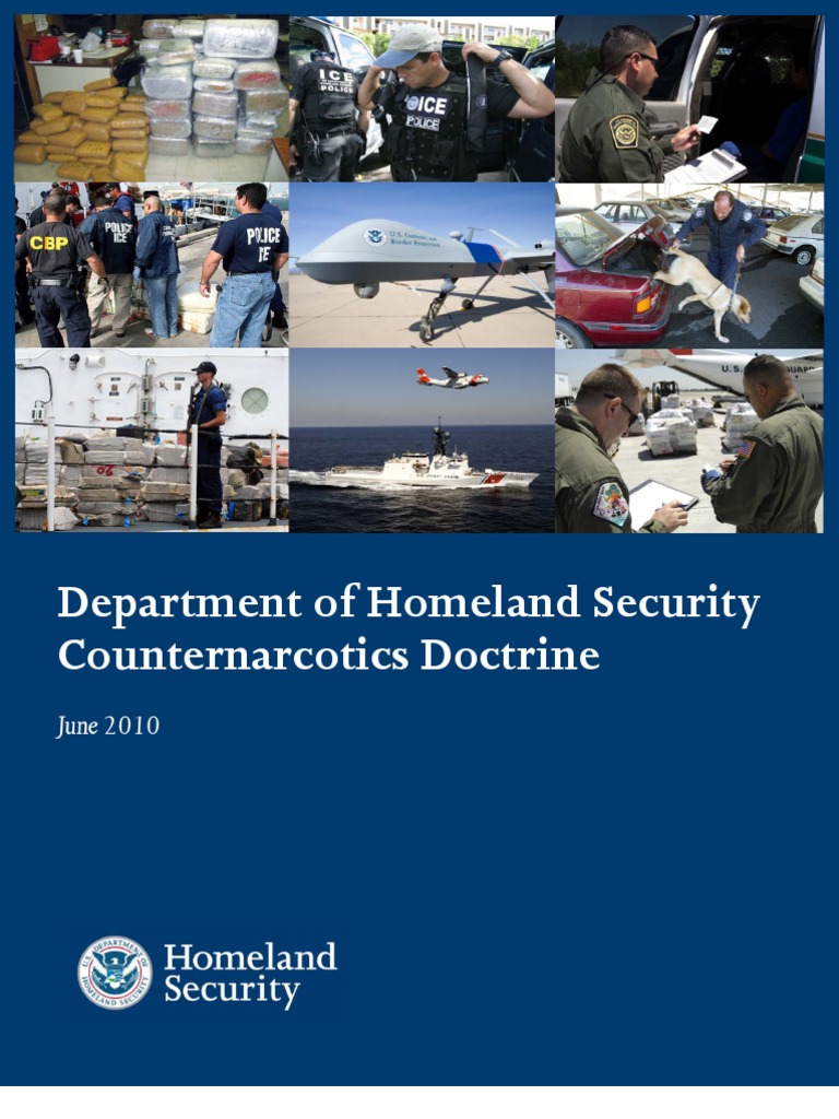 Department of Homeland Security Counter Narcotics Doctrine | PDF ...