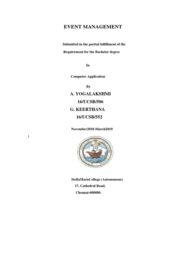 Event Management | PDF | Application Software | Digital Technology