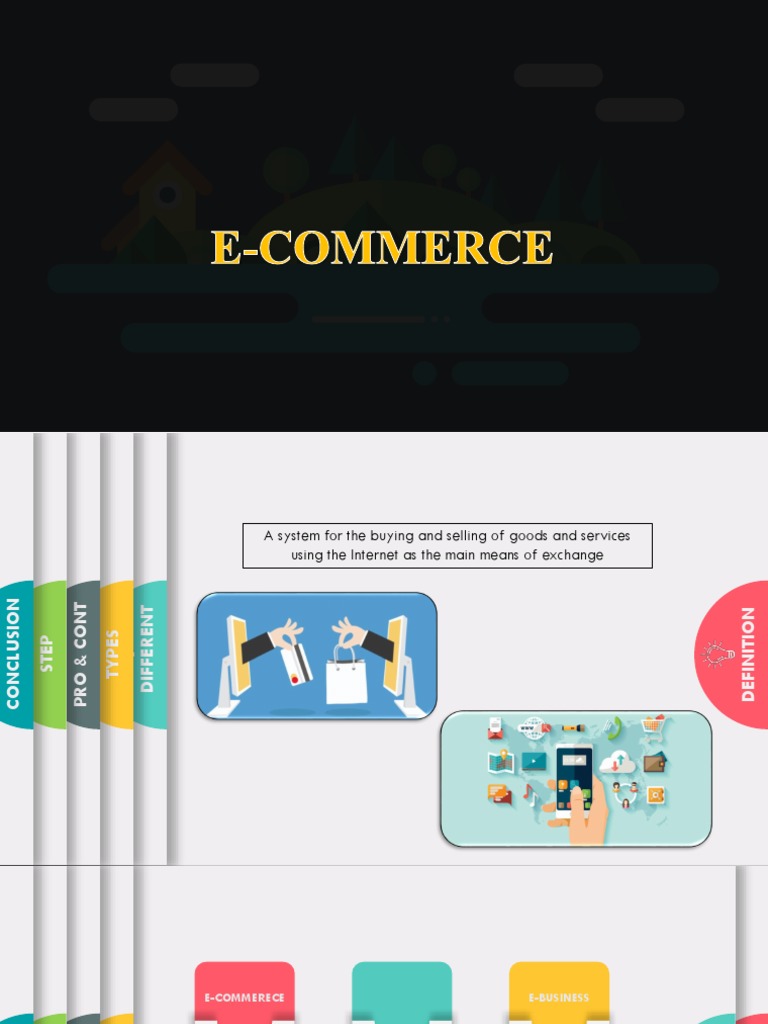 E-Commerce Presentation | PDF | E Commerce | Retail