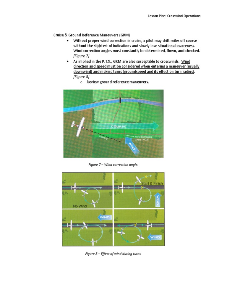 Crosswind Operations 6-10 | PDF | Flight | Aerodynamics