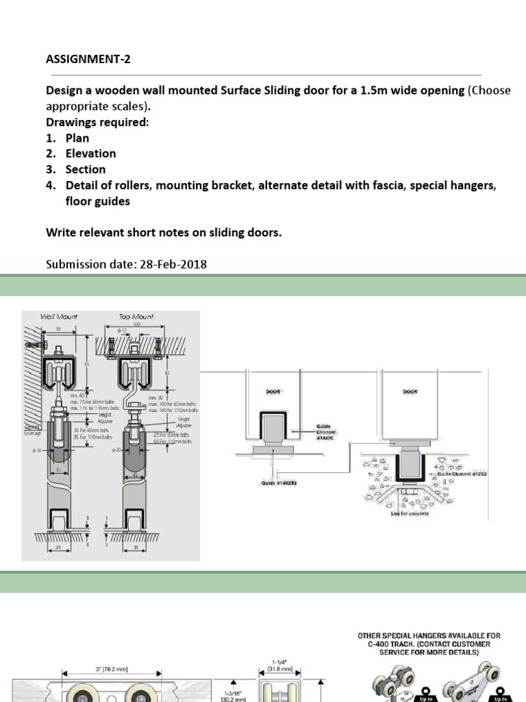 Sliding Doors PDF | PDF