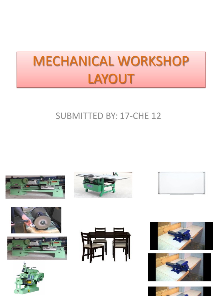 Engineering Workshop Layout