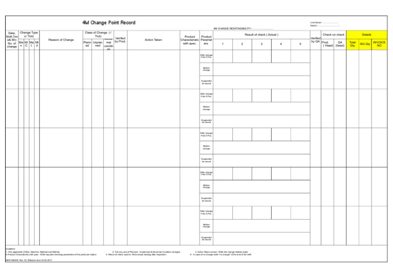 4MRecording Sheet | PDF