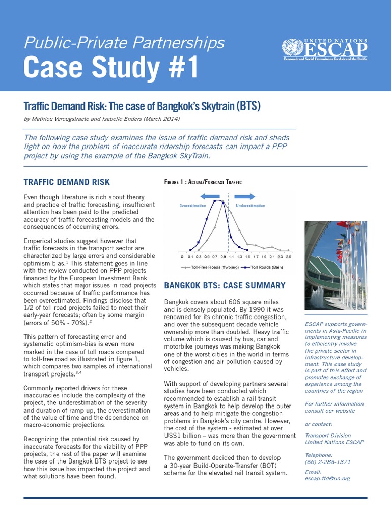 Case Study | PDF | Public Transport | Bangkok
