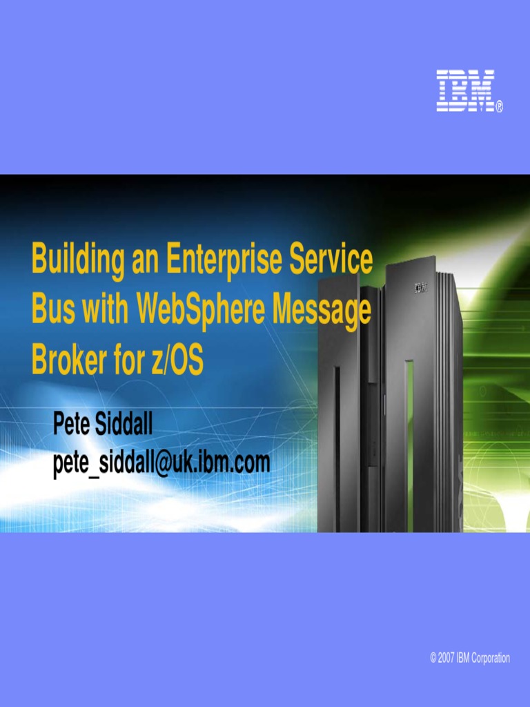 Building An Esb With Websphere Message Broker October Ps | PDF | Soap ...