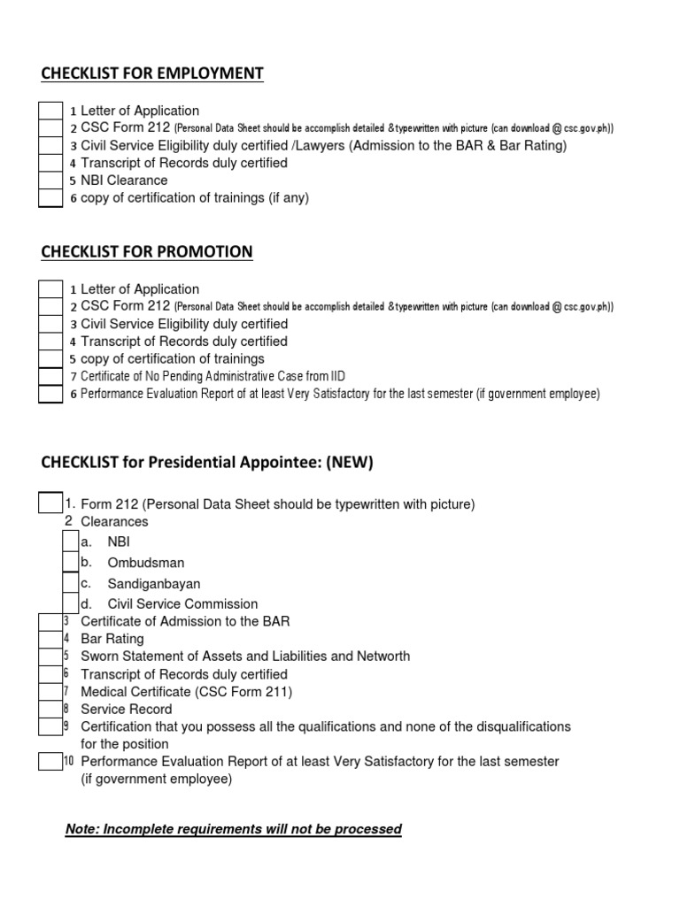 Checklist PDF | PDF | Social Institutions | Social Science