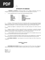 Affidavit of Destruction & Mutilation of Passport | PDF | Law