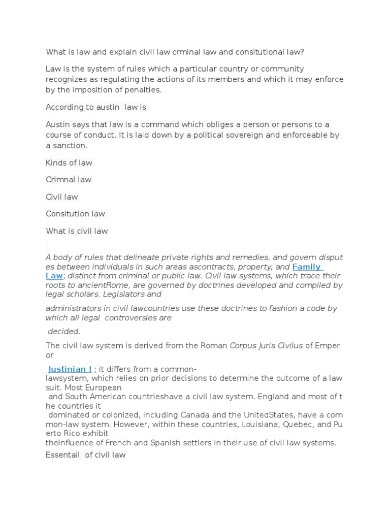 Law Document | PDF | Constitutional Law | Criminal Justice