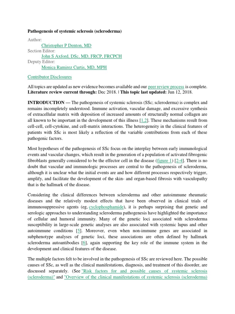 Author: Section Editor: Deputy Editor:: Pathogenesis of Systemic ...