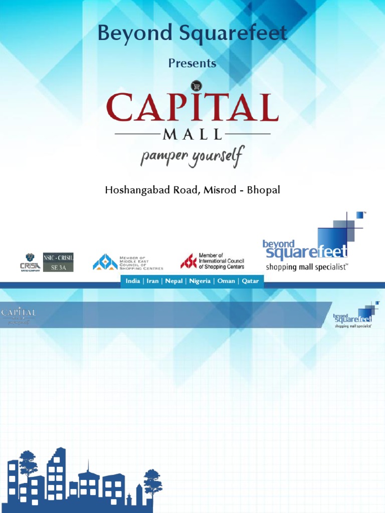 Leasing Presentation of Ashima Mall Bhopal | PDF | Business
