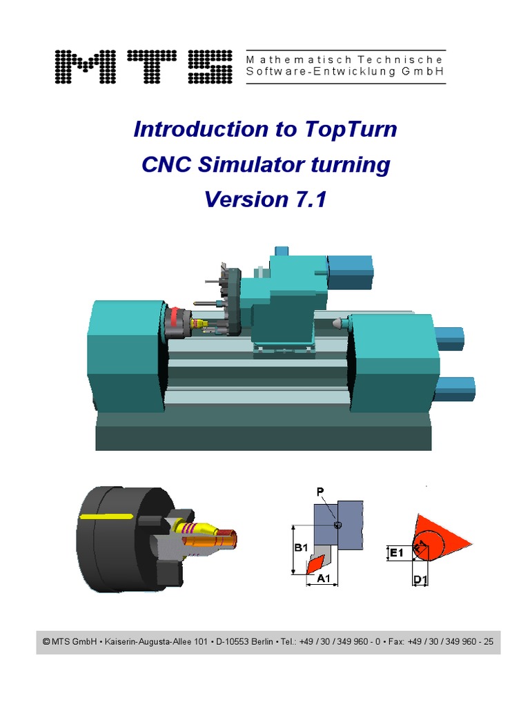Mts-Turning PDF | PDF | Numerical Control | Machining