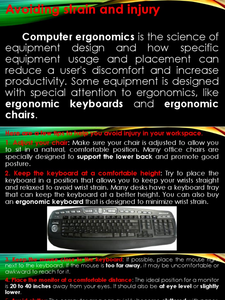 Avoiding Strain and Injury | PDF