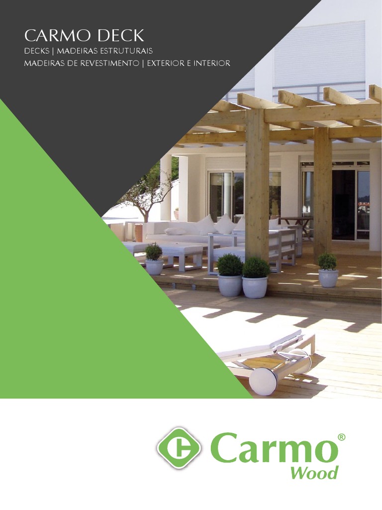 Carmo Deck Decks Madeiras Estruturais Madeiras de Revestimento Exterior ...