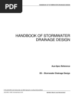 Stormwater Drainage Design Handbook | PDF | Storm Drain | Stormwater