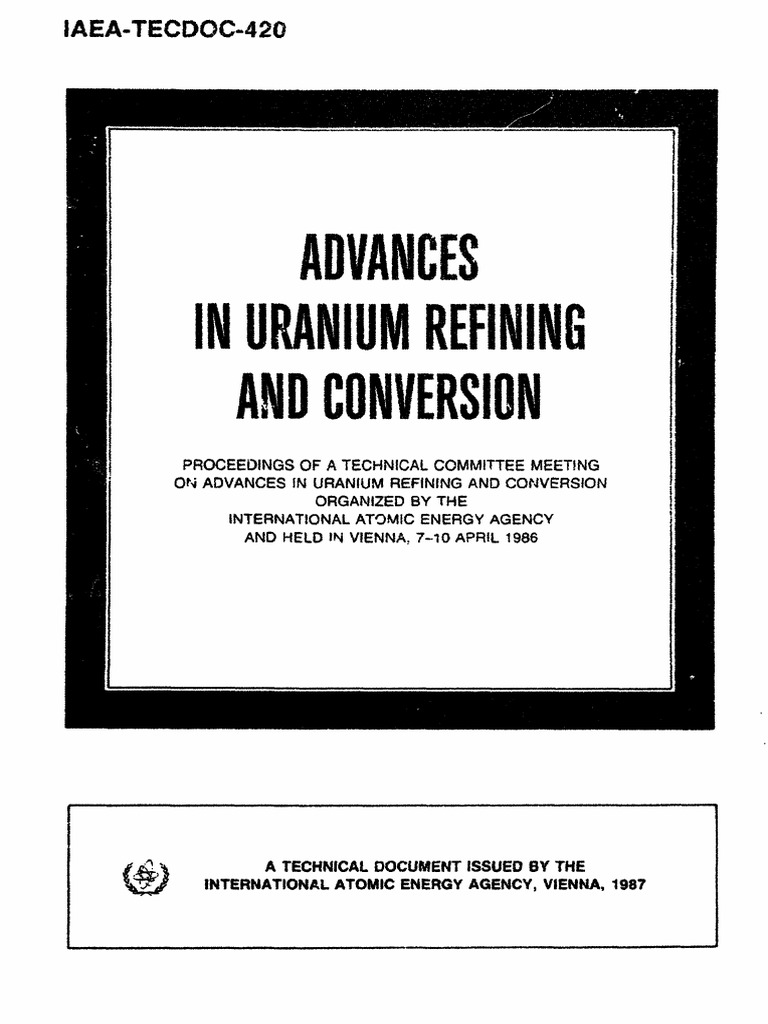 Uranium Pakistan Report PDF | PDF | Uranium | Nitric Acid