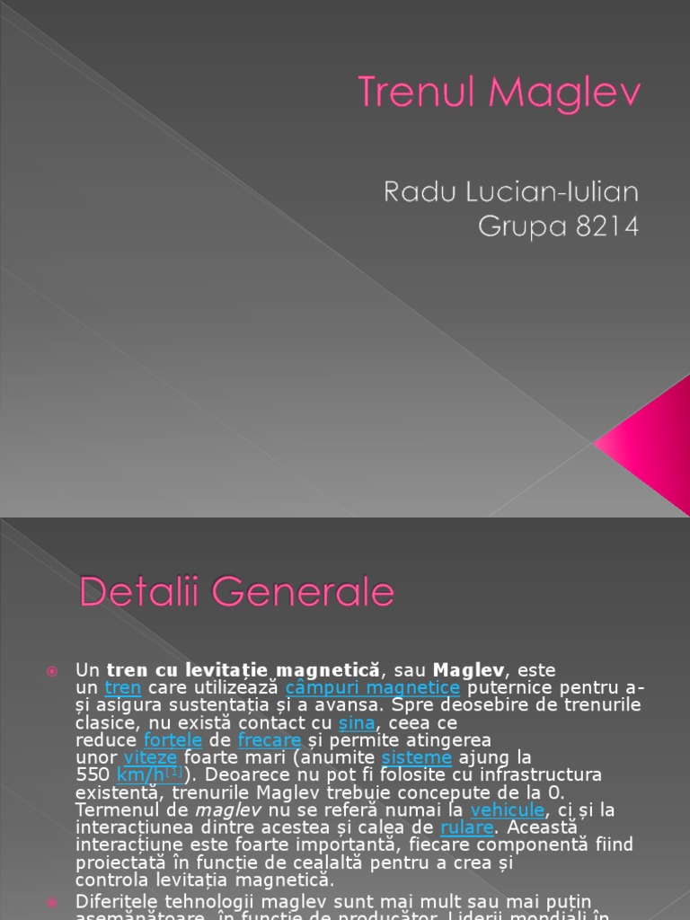 Trenul Maglev | PDF