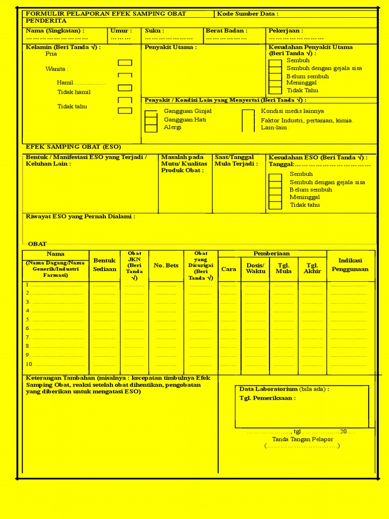 5afa85040e15a Form Meso Kuning 2018 | PDF