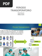 Periodo Trans Operatorio | PDF | Cirugía | Enfermería
