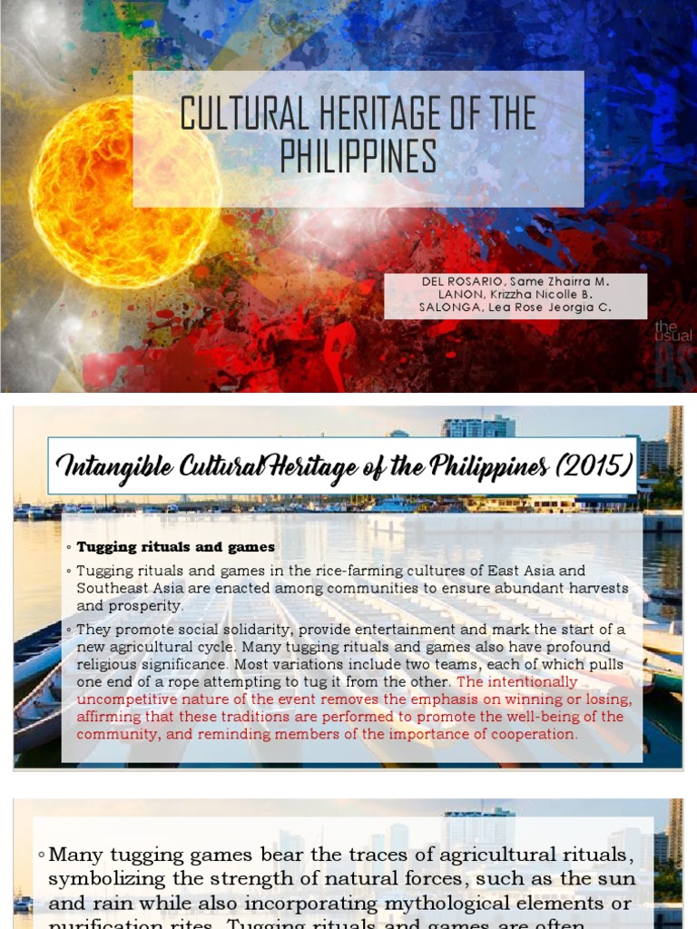 Cultural Heritage of The Philippines | PDF