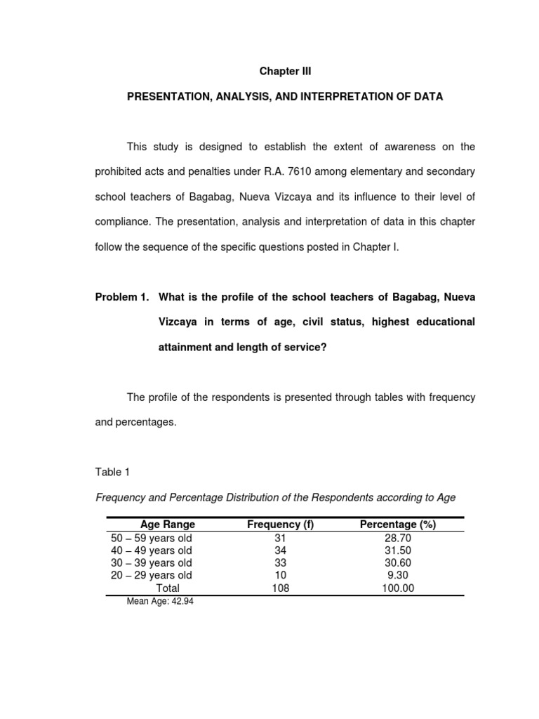 Chapter III RA 7610 | PDF | Academic Degree | Bachelor's Degree
