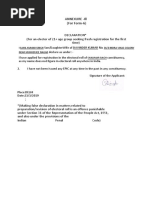 Annexure-3 Form-6 | PDF