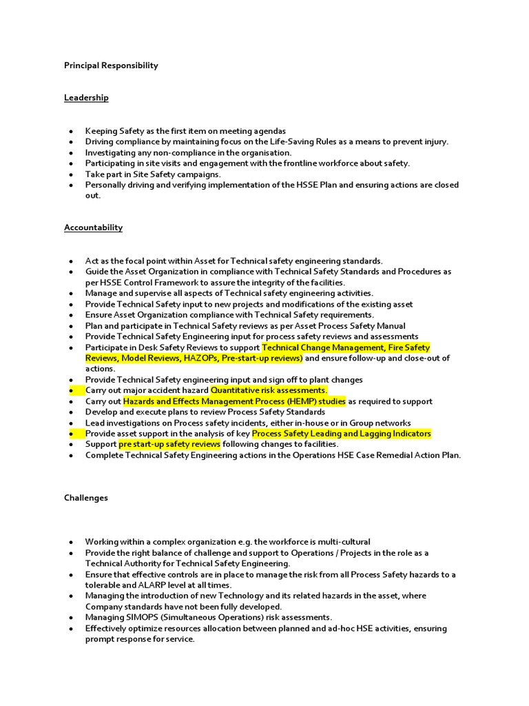 Shell JD | PDF | Safety | Risk Assessment
