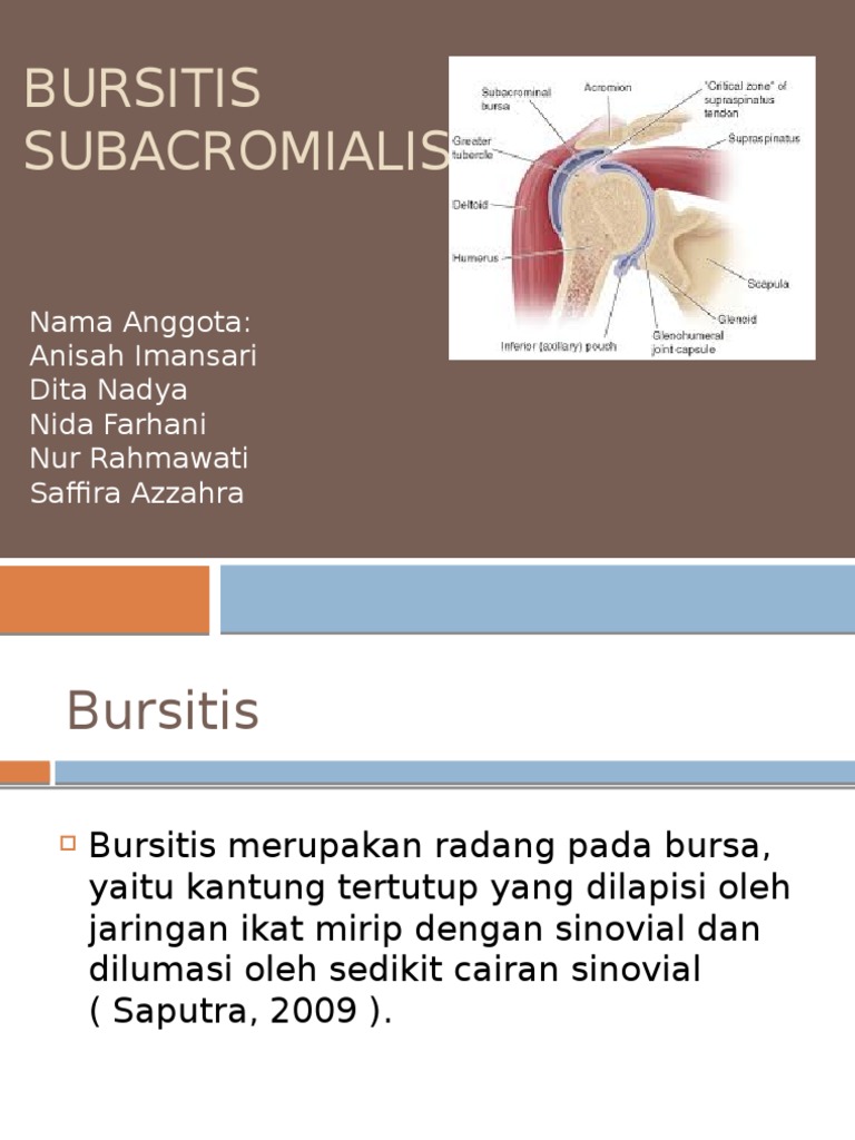 Bursitis | PDF